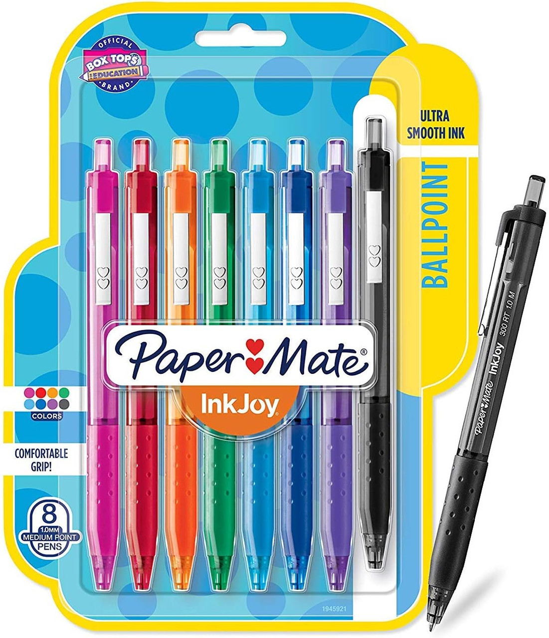 Pen InkJoy 300RT Ball Point Medium/Assorted Colors 8Pk (12/36 ...