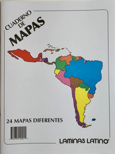 Libro-World Map Book-24 Maps