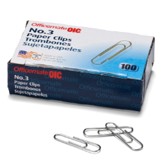Paper Clips-Silver #3/Jumbo (Millar) - Empresas JC