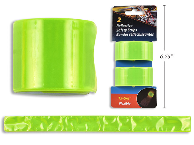 Bicycle Safety Strips-Reflective 2Pk