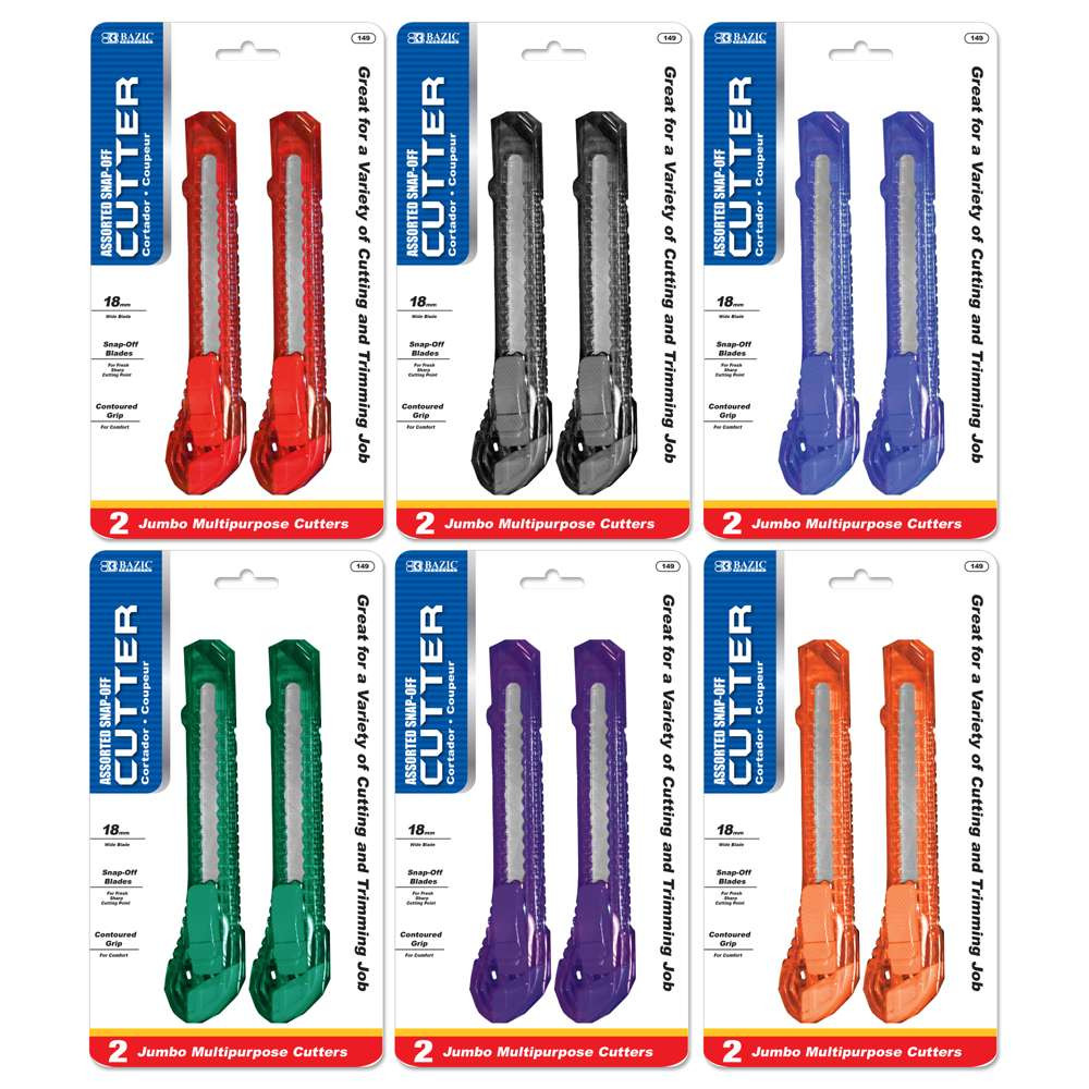 Cutter Jumbo/Multipurpose 2Pk