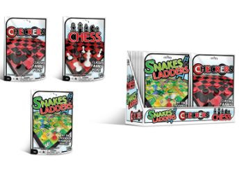 Games-Assorted Styles (Chess, Snake & Ladder)