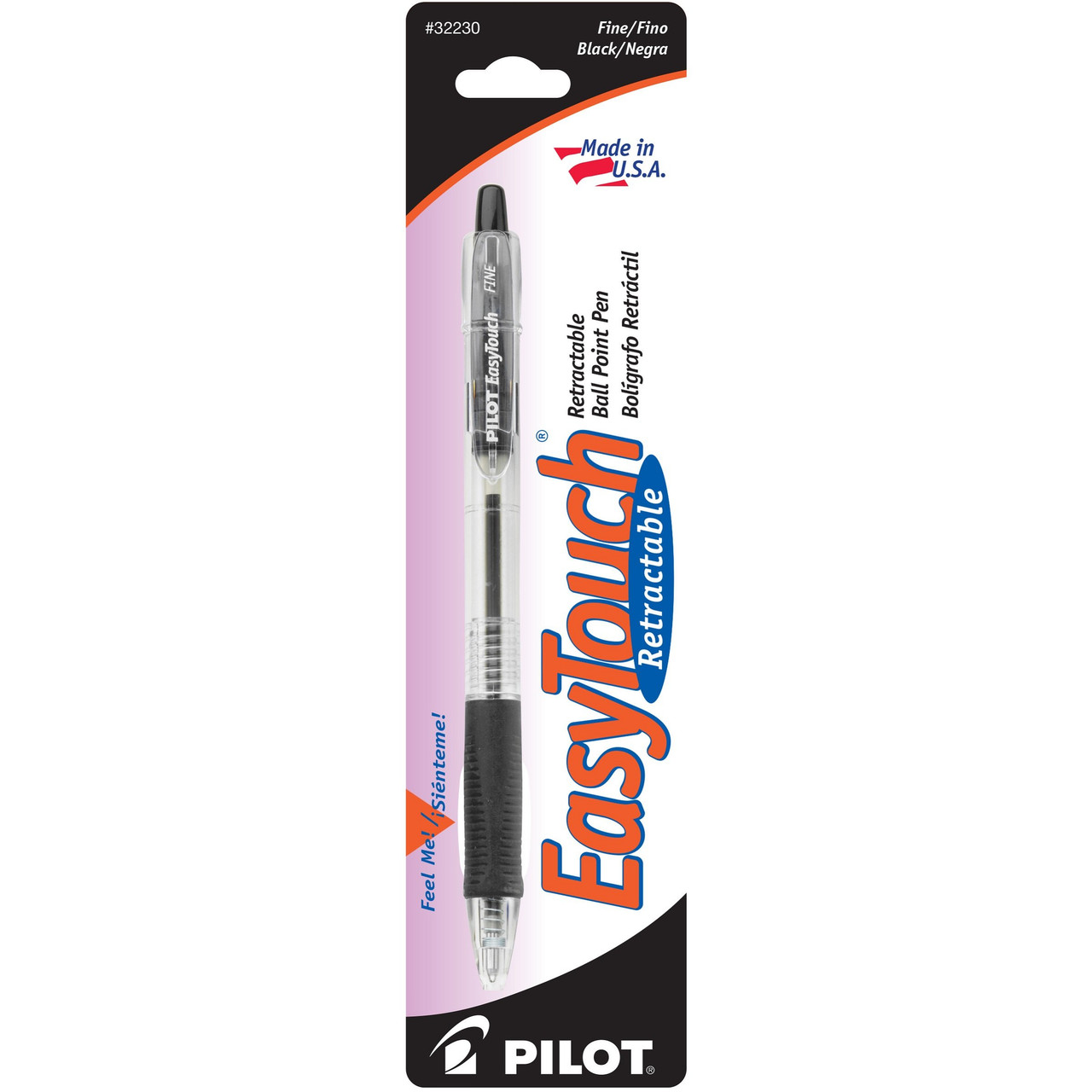 Pen EasyTouch Retractable Black/Fine (B/C)