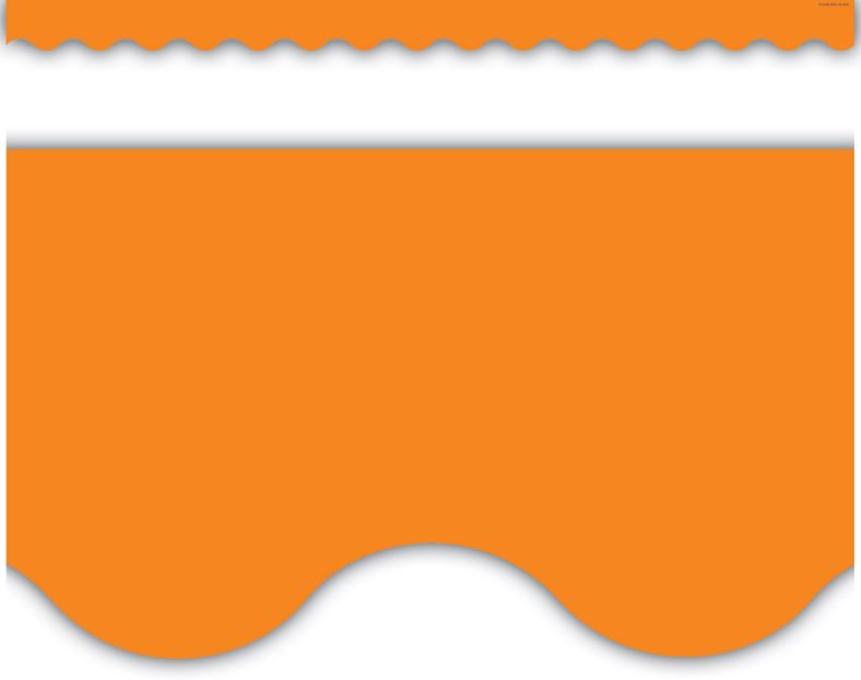 Border Trim Orange