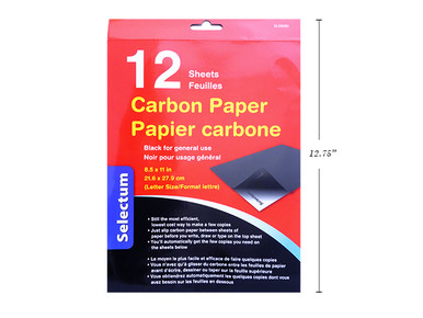 Carbon Paper Letter 12 Sheets (Each)