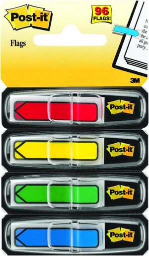 Flags Assorted Colors 4Pk