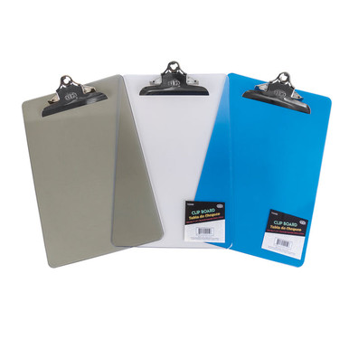 Clipboard w/Spring Clip Legal-Clear