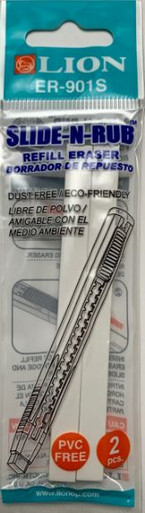 Eraser Lion-Slide-N-Rub Refill