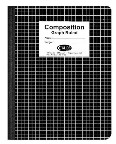 Graph Composition Notebook-Ruled