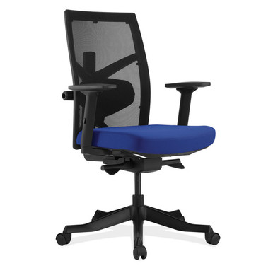 Chair OS Operational Lumbar Support, 4" Fabric Seat and Seat Slider