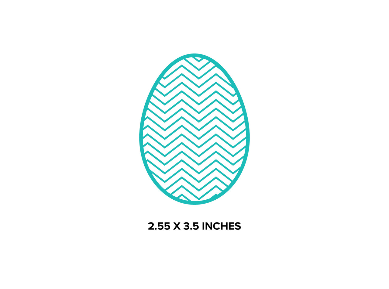 Easter Egg Wall Decals- Set of 32 Unique Eggs - Sunny Decals