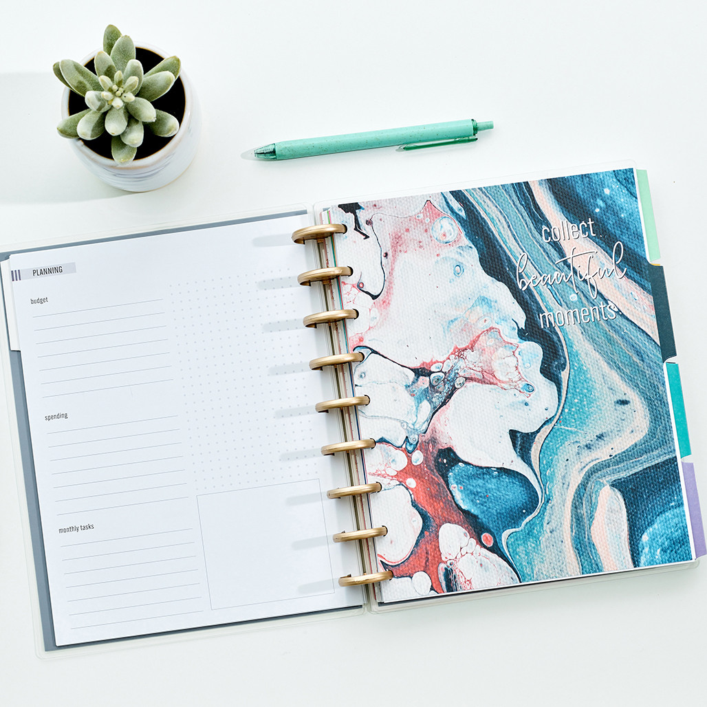 Start Somewhere 12 Month Undated Disk Planner