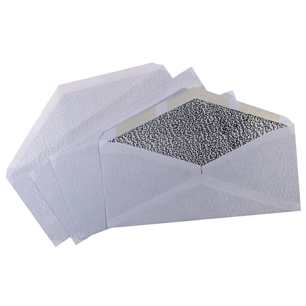 Security Envelopes, #10, Boxed, 60 per Box