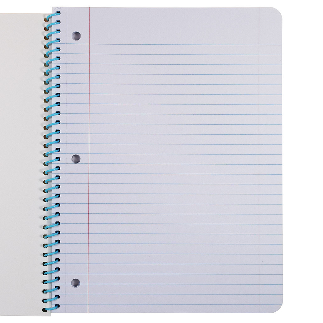 Uptown Girl Nature Home Wirebound Notebook, Wide Rule, 70 Sheets