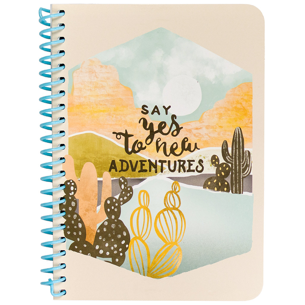 Uptown Girl Say Yes Personal Notebook, College Rule, 7" x 5", 100 Sheets