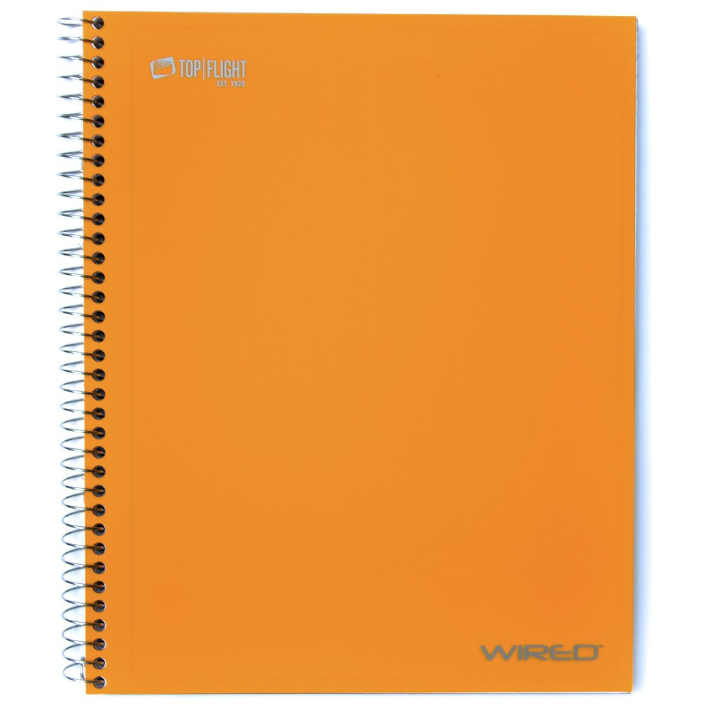 WIRED Chub Wirebound Notebook, Heavyweight Paper, College Rule, 180 ...