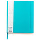 Leatherette Journal with Flap,96 Lined Sheets, Black