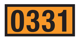 Orange UN Panel 0331 VPO (sticker)