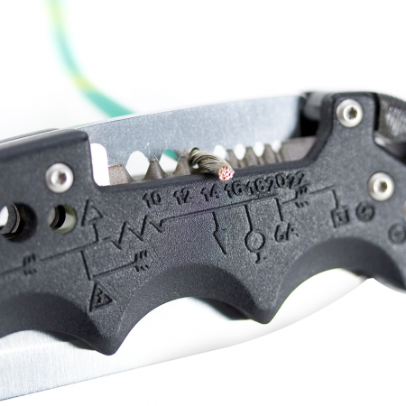 SOG Kilowatt Folding Knife with Wire Stripper/Cutter