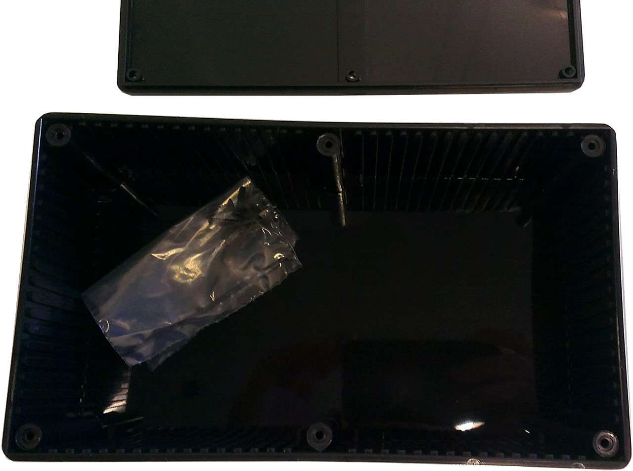 1591ESBK ABS Project Box Black 7.5" x 4.3" x 2.2" - Ideal Supply Inc ...