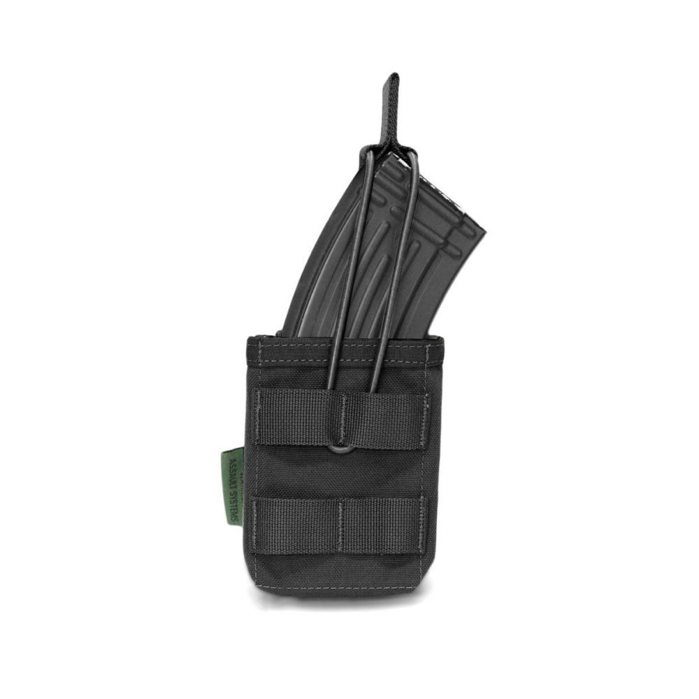 SINGLE MOLLE OPEN AK 7.62MM MAG POUCH (Black, Ranger Green, Coyote Tan ...