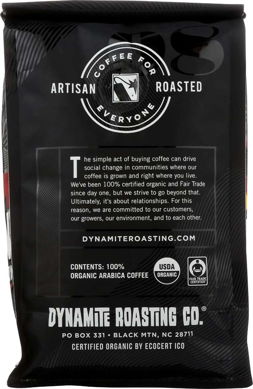 DYNAMITE ROASTING Organic Suplicar Clemencia Dark, 12 OZ