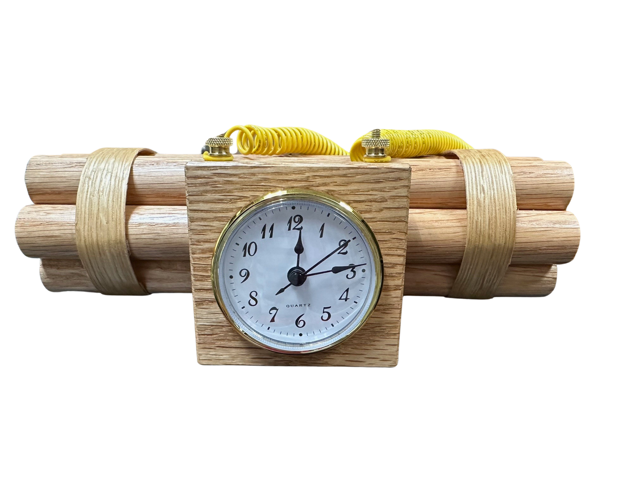 Dummy Dynamite Sticks Wood Clock - Ideal Supply Inc (dba Ideal Blasting ...