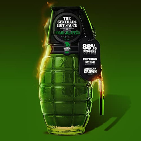 The General's Hot Sauce - Super 6 Pack of Sauces
