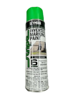 Green Inverted Tip Fluorescent Marking Paint