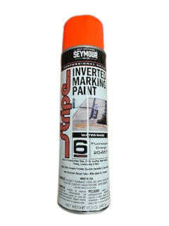 Orange Inverted Tip Fluorescent Marking Paint