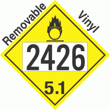 1203 VPO (sticker) Placard