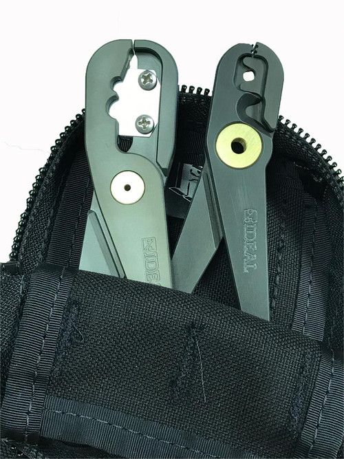 Dual Cap Crimper & Cord Fuse Cutter Kit with Berry Compliant Molle ...