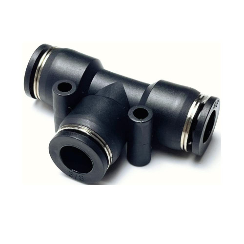 PLASTIC TEE FITTING PUSH FITTING – STANDARD (.125) - Ideal Supply Inc ...