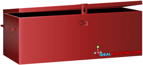 Dual Handle Explosive Storage Day Box 11" X 9" X 6" Id