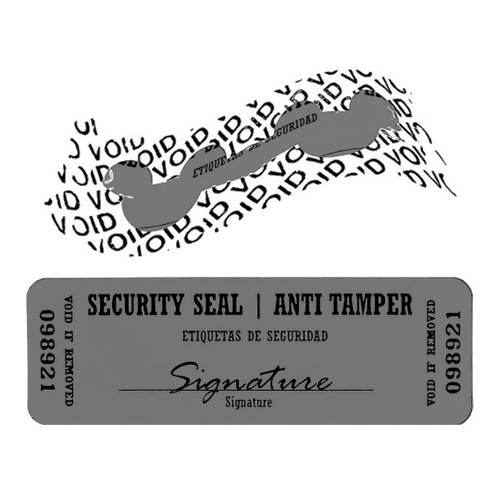 Tamper Evident Tape - 3x1in 100 pcs Adhesive Tamper Proof Stickers ...