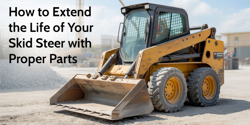 How to Extend the Life of Your Skid Steer with Proper Parts - crcomponents