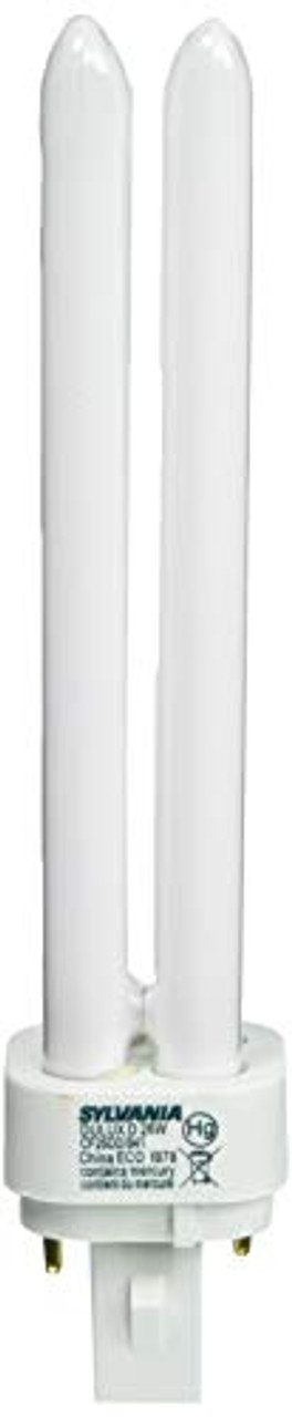(10 Pack) Sylvania 21115 CF26DD/841/ECO 26-Watt 4100K 2-Pin Double Tube Compact Fluorescent Lamp ...