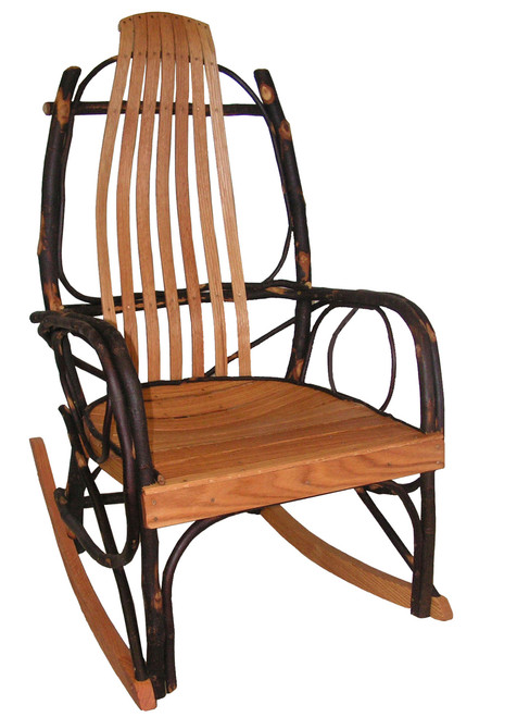 Amish Hickory & Oak Rocking Chair