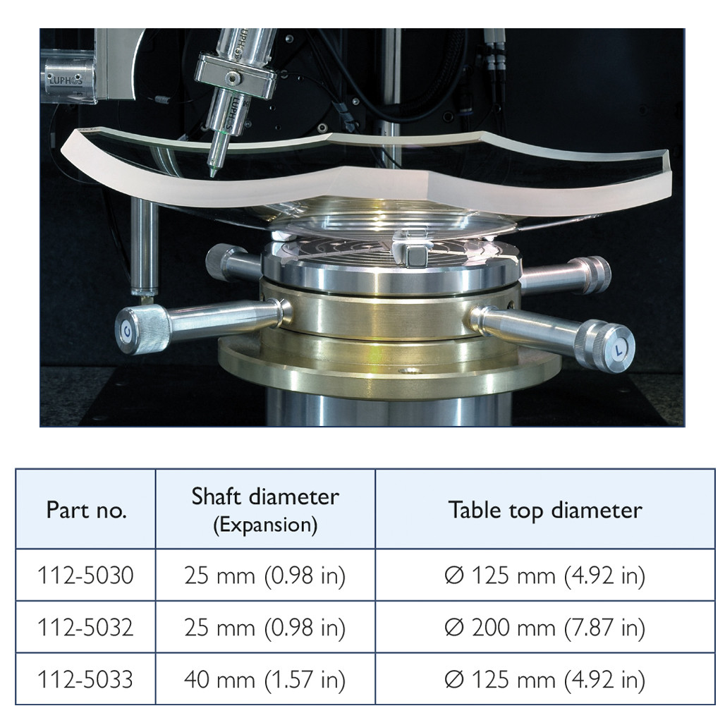 Centre & levelling table