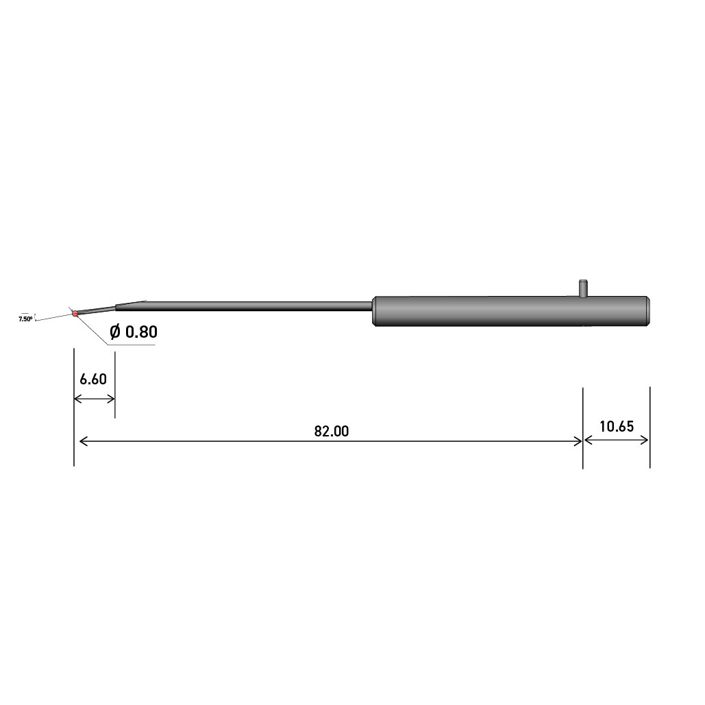 Ball Stylus Arm 0.8mm dia