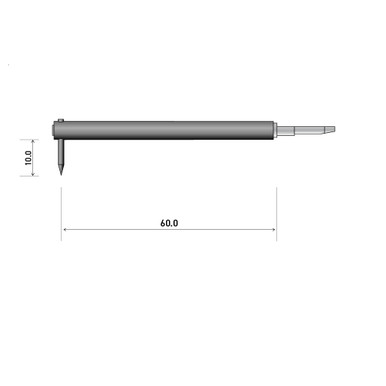 77-75mm 30° 20um Conical X 10mm SC Stylus