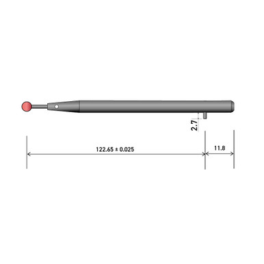 150mm 4mm Ball Stylus Arm