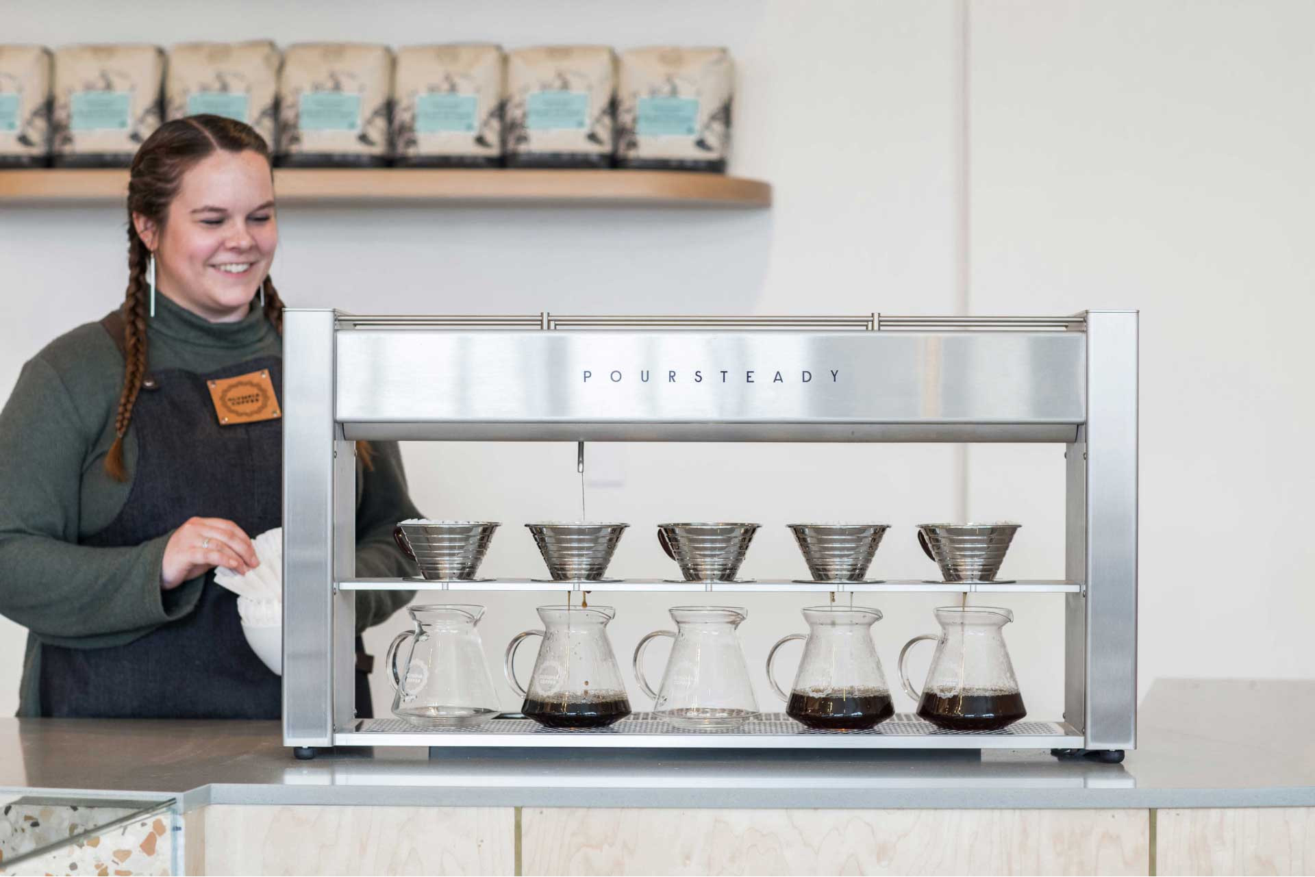 Poursteady: Automatic Pour Over Coffee Maker Machine
