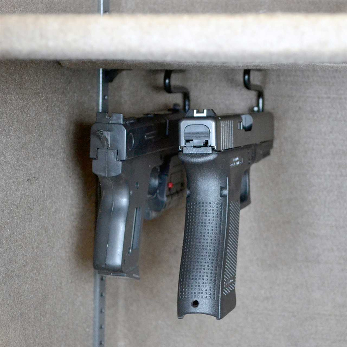 Gun Safe Accessories Handgun Storage | Back-Under Handgun Hangers | Gun ...