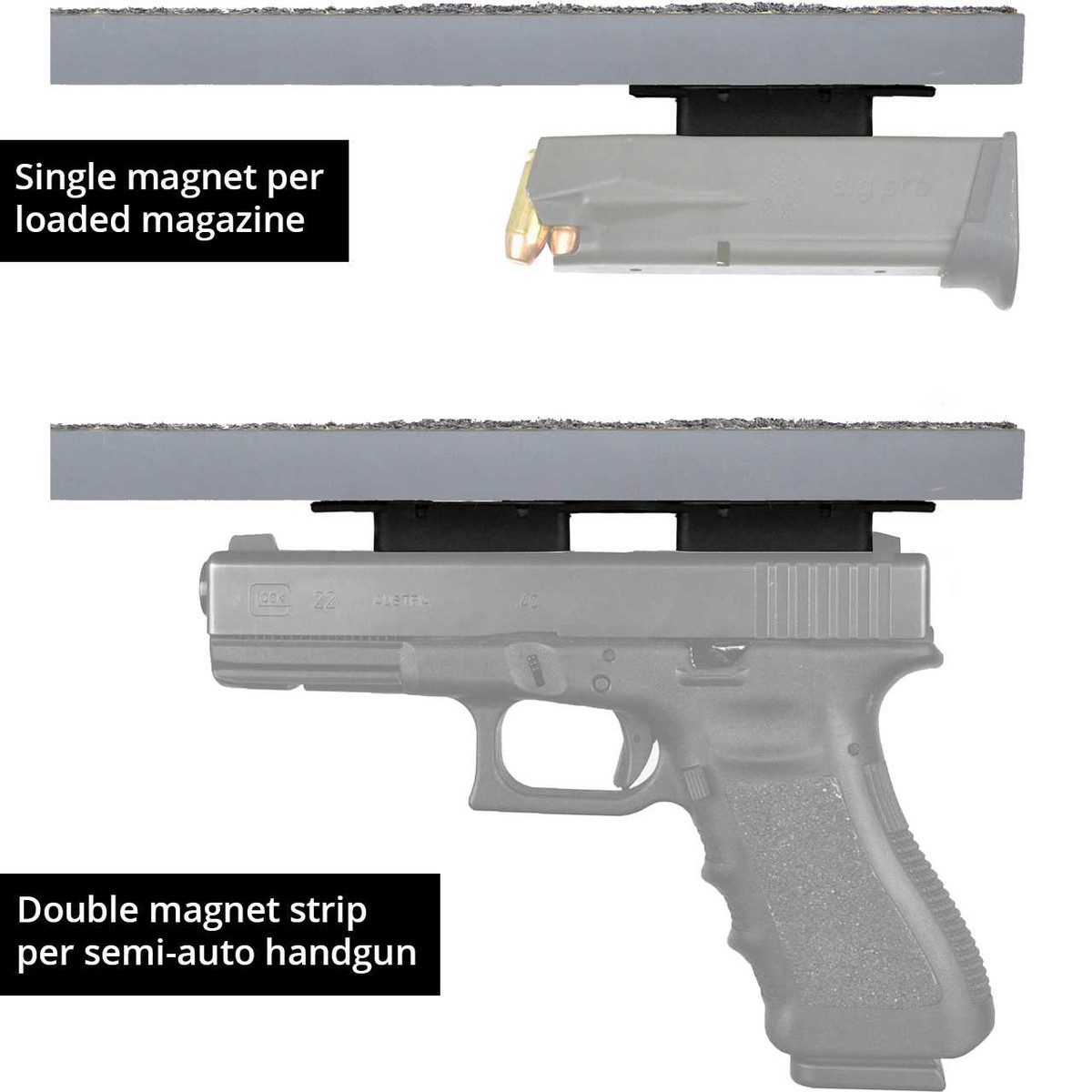 Multi-Mags - Gun or Magazine Magnet