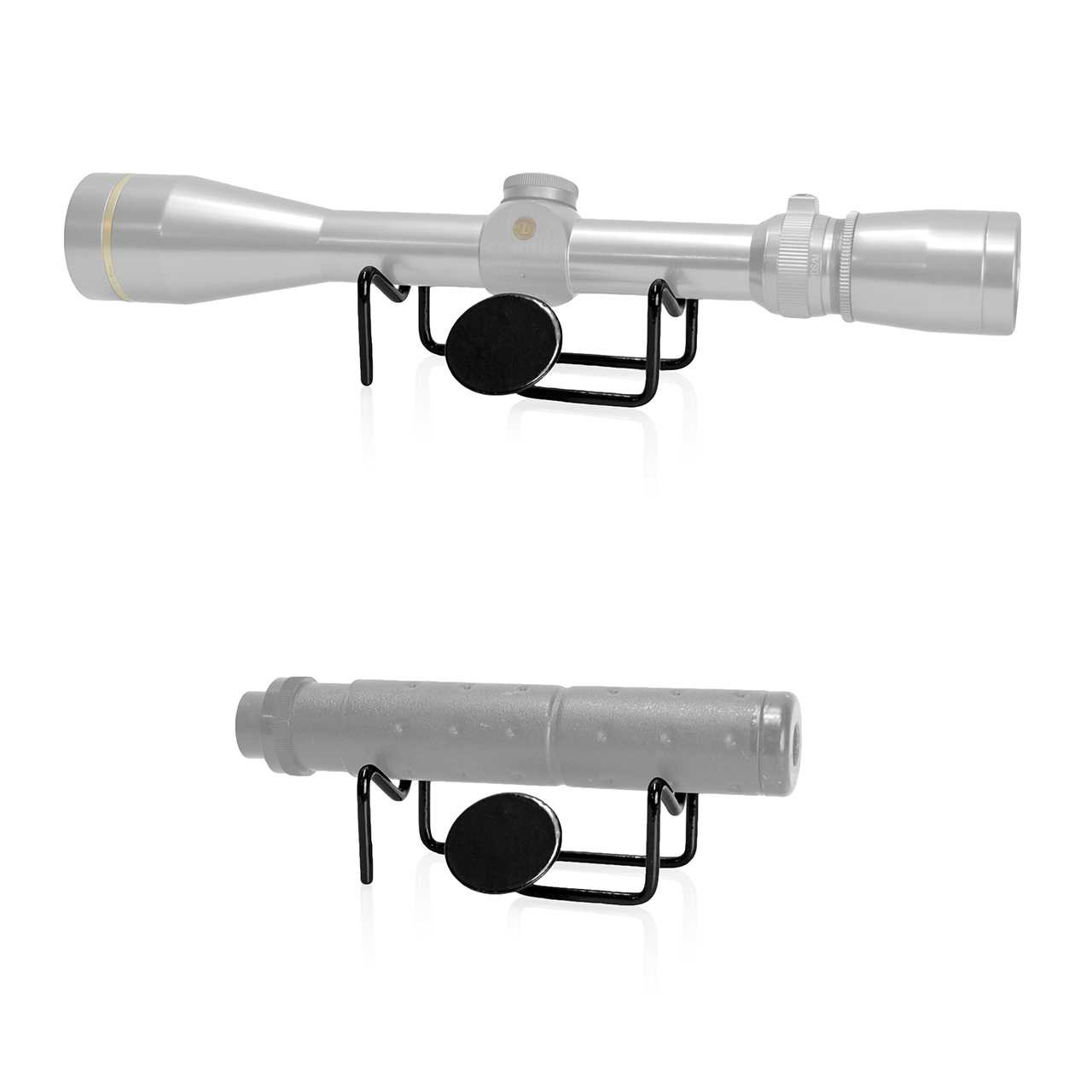 Branded Gun Scope, Knife & Suppressor Display Stand