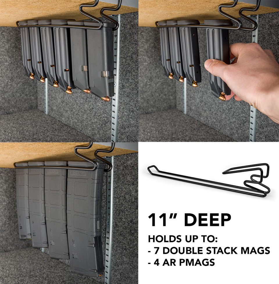 Mag Minder - Gun Magazine Storage Rack (2 sizes) - Gun Storage Solutions