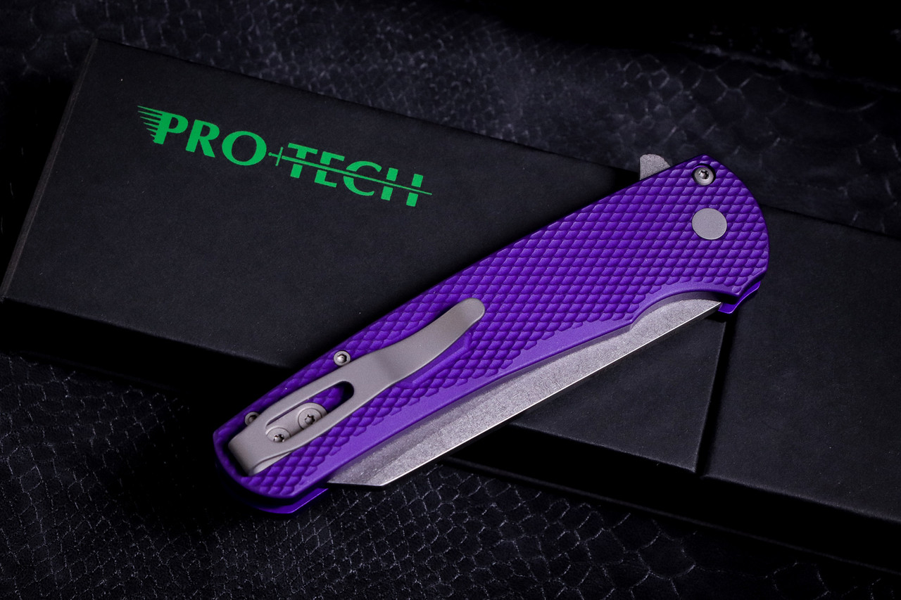 ProTech Malibu Purple Textured Aluminum Manual Flipper Button Lock ...