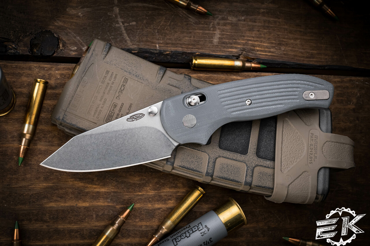 Three Rivers Manufacturing SHADOW River-Lok Folding Knife Granite Gray ...