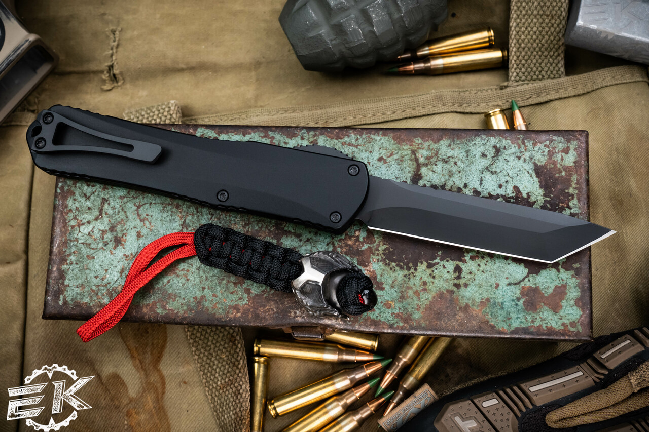 Heretic Knives Custom Manticore X Predator Otf Automatic Knife 375